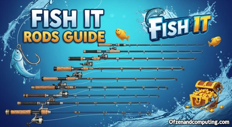 All Fish It Rods Guide (March 2026) Complete List & How to Get All 24 Rods