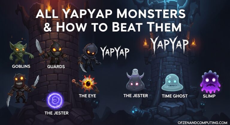 All YapYap Monsters & How to Beat Them (March 2026) Ultimate Guide