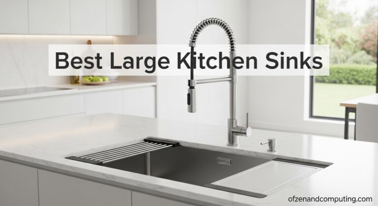 14 Best Large Kitchen Sinks (March 2026) Complete Guide