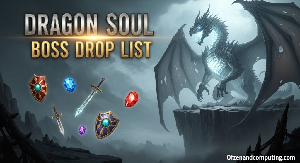 Dragon Soul Boss Drop List (March 2026) Locations & Rates