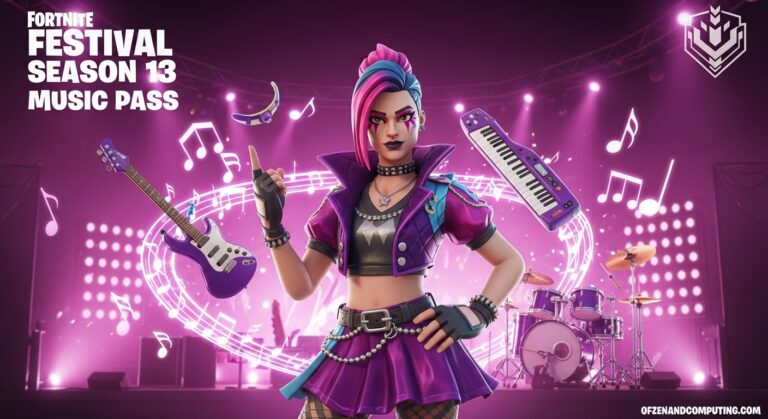 Fortnite Festival Season 13 Music Pass (March 2026) Complete Rewards Guide