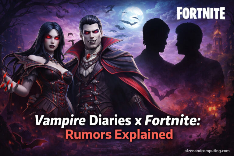 Fortnite Vampire Diaries Collab (March 2026) Skins & Rumors Guide
