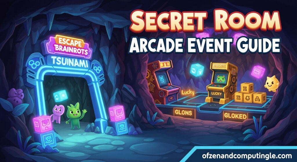 How to Access Secret Room Arcade Event Escape Tsunami (March 2026 ...