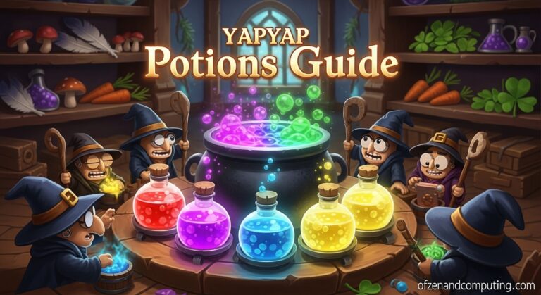 How to Brew All Potions in YapYap (March 2026) Complete Guide