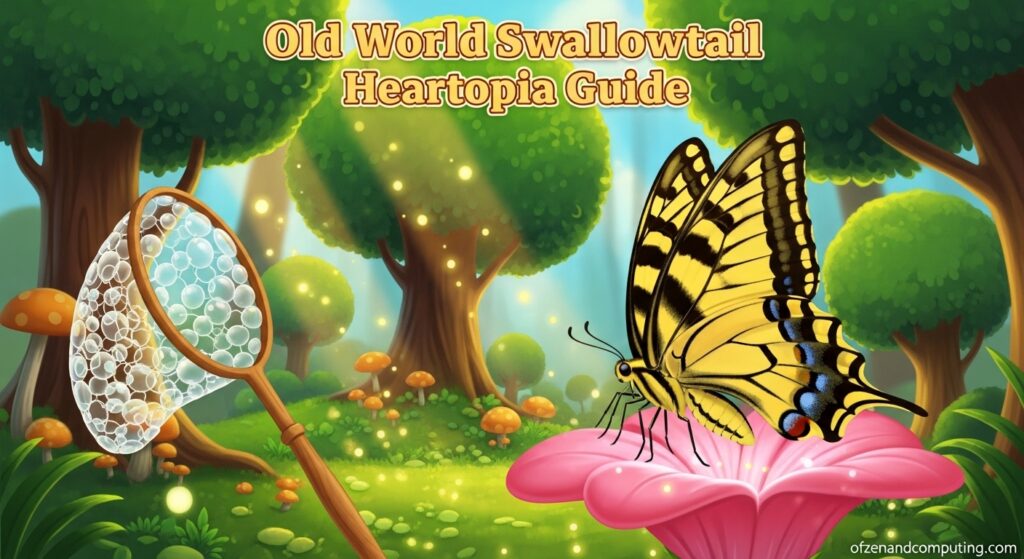 How to Catch Old World Swallowtail Heartopia (March 2026) Complete Guide