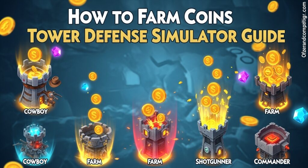 How to Farm Coins In Tower Defense Simulator (March 2026) Expert Guide