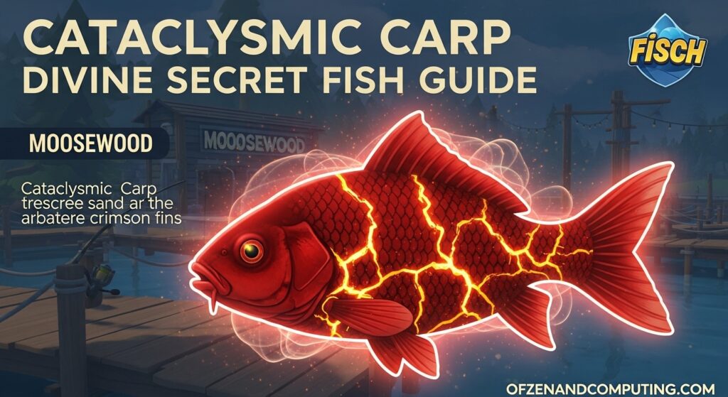 How to Find Divine Secret Fish in Fisch (March 2026) Cataclysmic Carp Guide