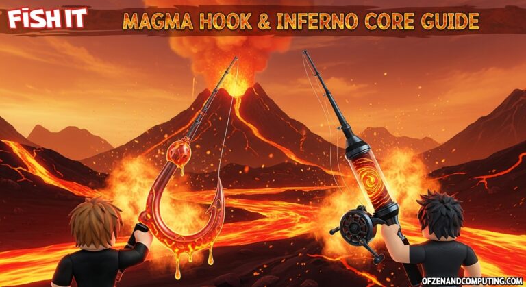 How to Get Magma Hook and Inferno Core Rod Skins in Fish It (March 2026)