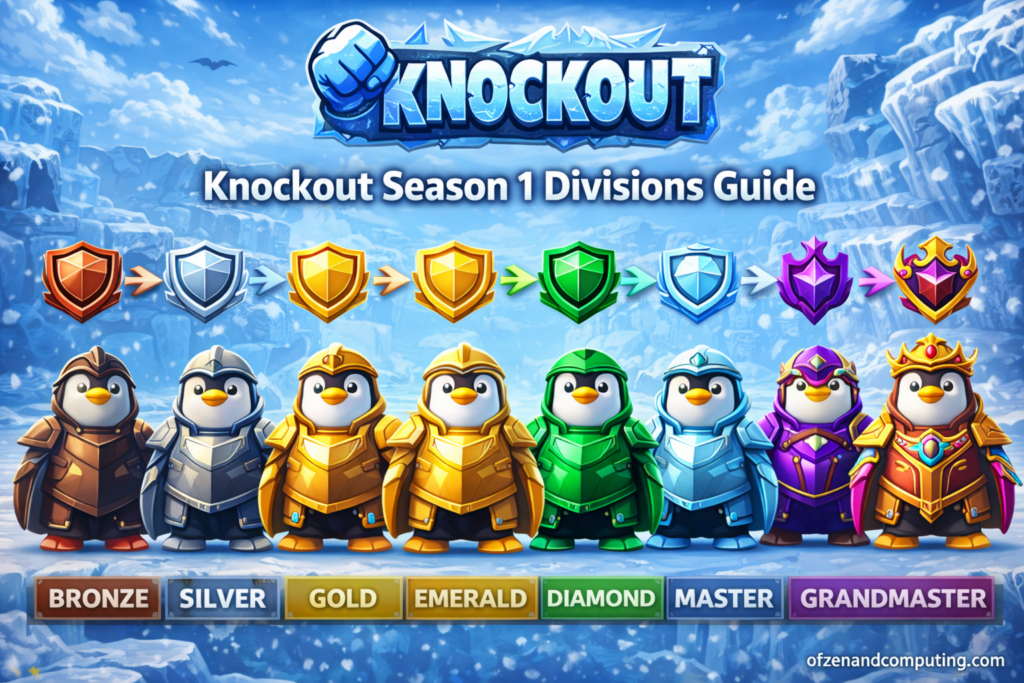 Knockout Season 1 Divisions Guide (March 2026) Complete Walkthrough