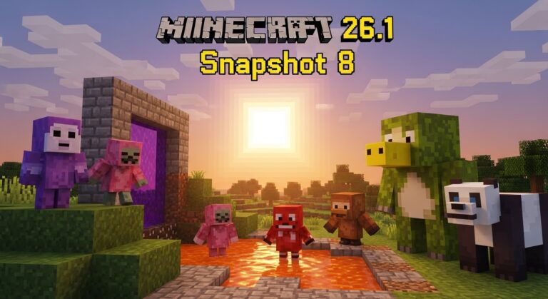 Minecraft 26.1 Snapshot 8 (March 2026) Final Baby Mobs Complete Guide