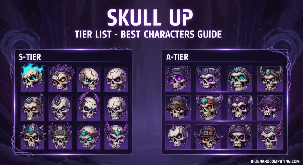 Skull Up Tier List (March 2026) Best Characters Guide