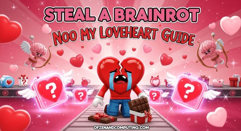 Steal a Brainrot Noo my Loveheart Guide (March 2026) Get All Valentine ...