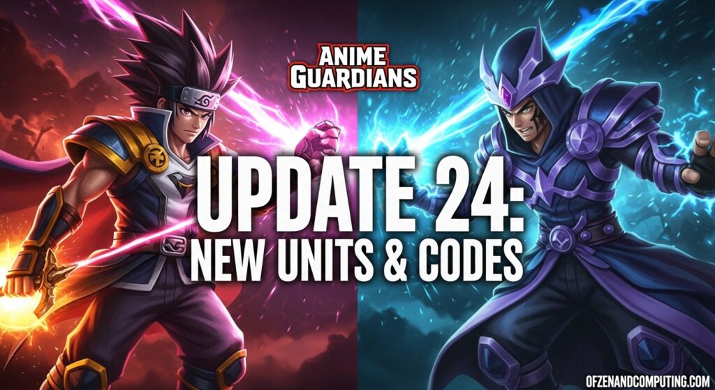 Anime Guardians UPD 24 Codes & New Units (March 2026) Full Guide