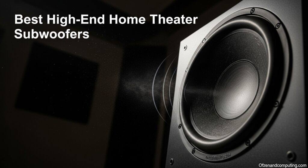 15 Best High-End Home Theater Subwoofers (April 2026)