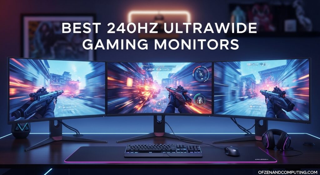 6 Best 240Hz Ultrawide Gaming Monitors (May 2026)