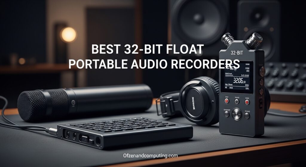 8 Best 32-Bit Float Portable Audio Recorders (March 2026) Complete Guide