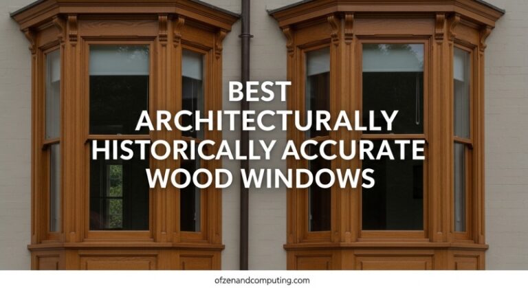 10 Best Architecturally Historically Accurate Wood Windows (March 2026 ...