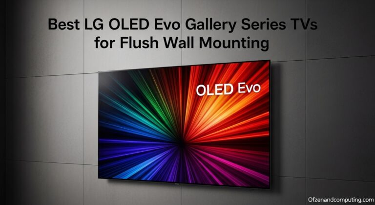 5 Best LG OLED Evo Gallery Series TVs for Flush Wall Mounting (June 2026)