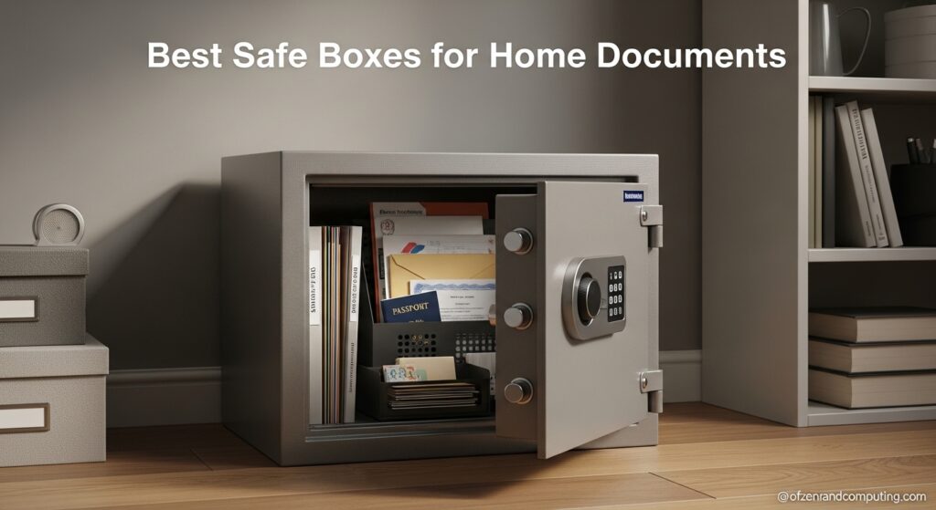 10 Best Safe Boxes for Home Documents (June 2026) Tested and Reviewed