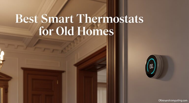 12 Best Smart Thermostats for Old Homes (March 2026) Buyer's Guide