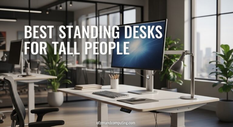 15 Best Standing Desks for Tall People (March 2026) Expert-Tested Options