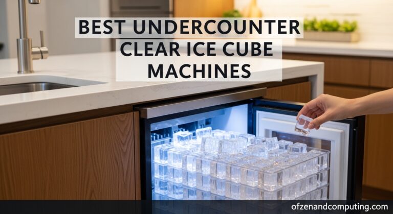 10 Best Undercounter Clear Ice Cube Machines (March 2026) Complete Guide