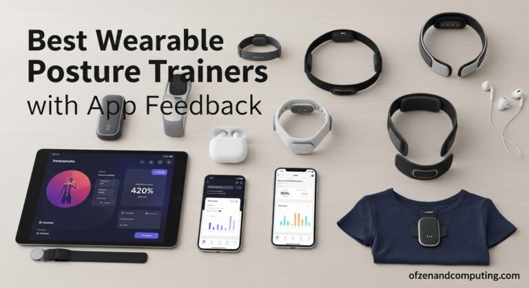 10 Best Wearable Posture Trainers with App Feedback (March 2026) Tested