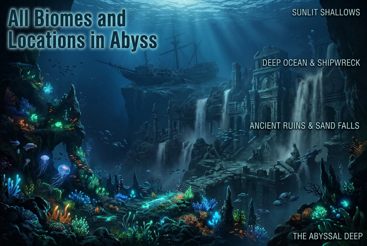 All Biomes and Locations in Abyss (March 2026) Complete Guide