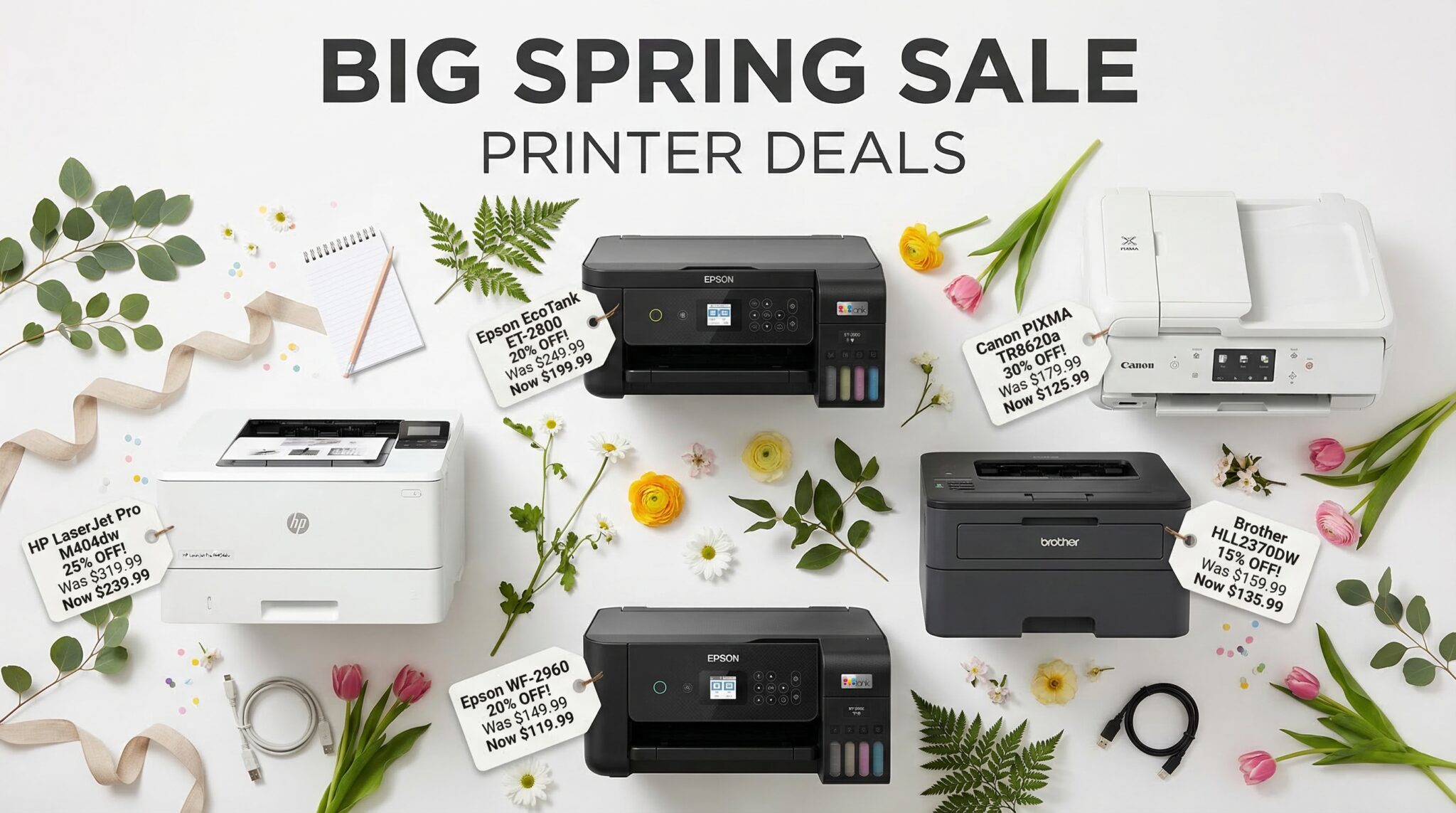 10 Best Big Spring Sale Printer Deals on Amazon (March 2026)