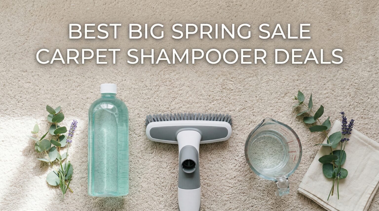 12 Best Big Spring Sale Carpet Shampooer Deals (March 2026) on Amazon