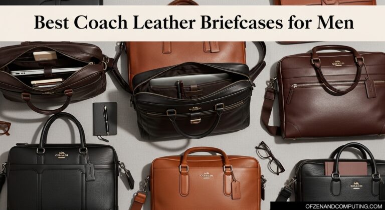 8 Best Coach Leather Briefcases for Men (May 2026)