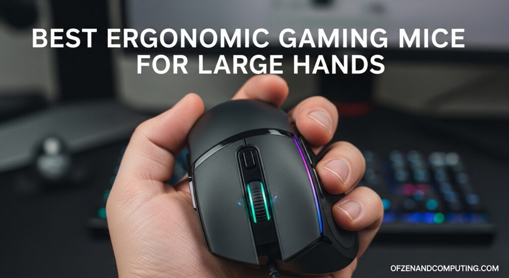 10 Best Ergonomic Gaming Mice for Large Hands (April 2026) Tested