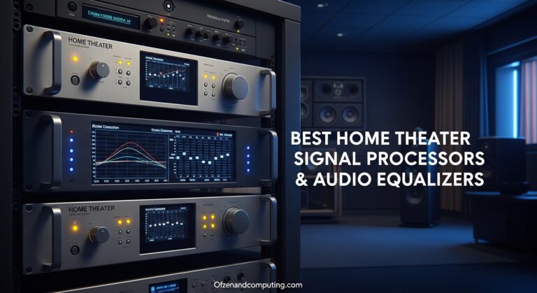 13 Best Home Theater Signal Processors and Audio Equalizers (June 2026)