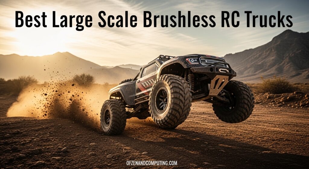 10 Best Large Scale Brushless RC Trucks (April 2026)