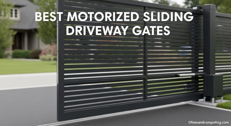 8 Best Motorized Sliding Driveway Gates with Remote Control Access ...
