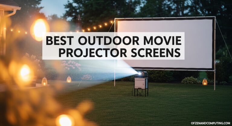 10 Best Outdoor Movie Projector Screens (June 2026) Complete Buying Guide