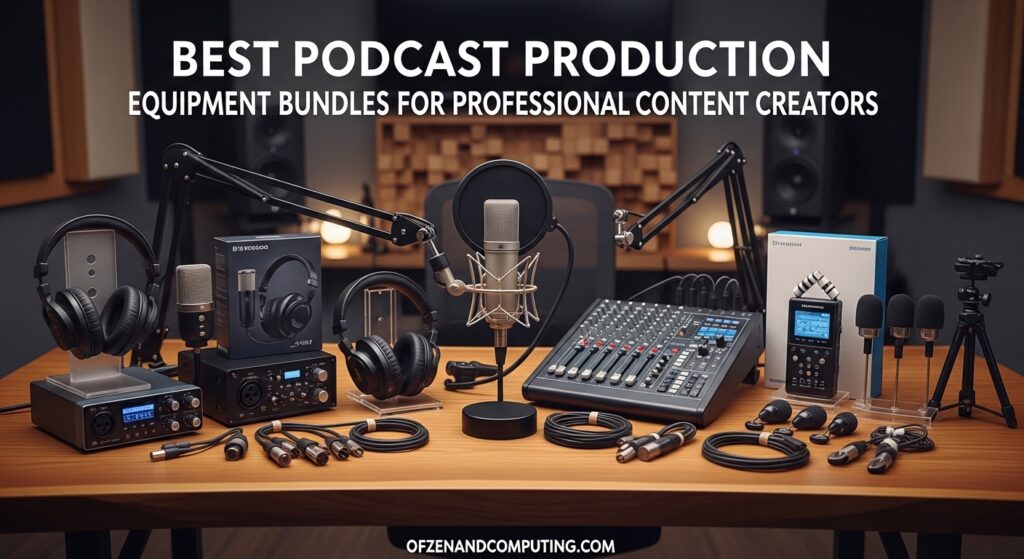8 Best Podcast Production Equipment Bundles for Professional Content ...
