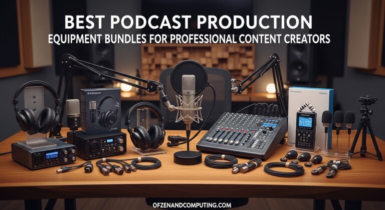 8 Best Podcast Production Equipment Bundles for Professional Content ...