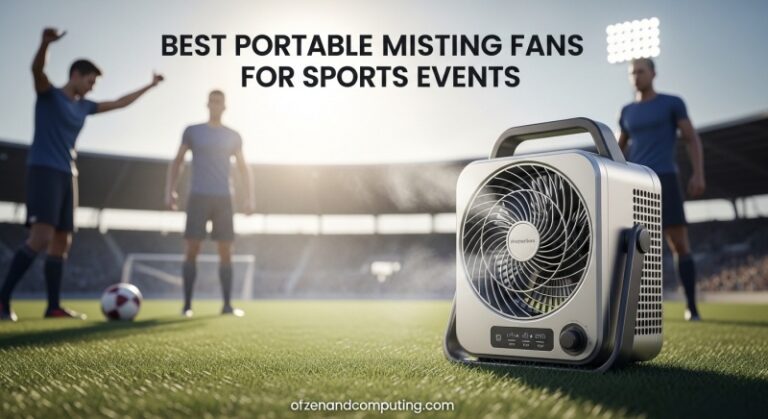 8 Best Portable Misting Fans for Sports Events (June 2026) Expert Picks