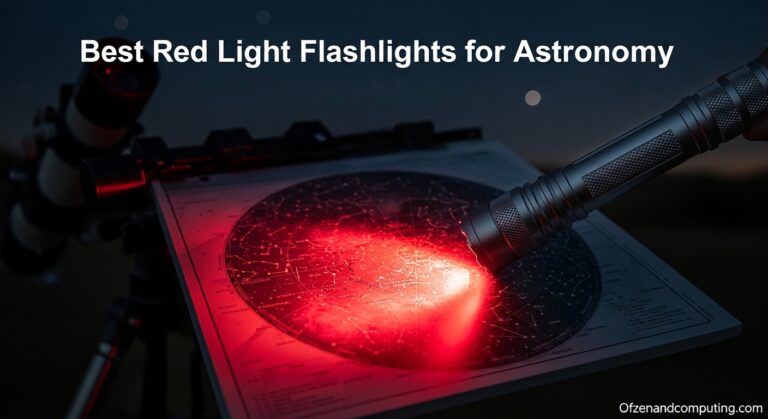 10 Best Red Light Flashlights for Astronomy (May 2026)