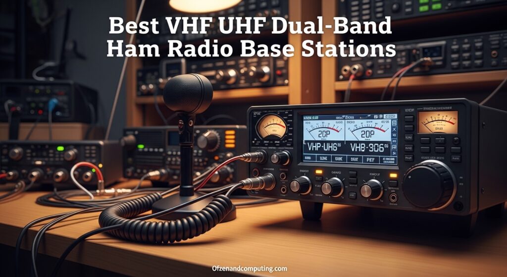 13 Best VHF UHF Dual-Band Ham Radio Base Stations (June 2026)