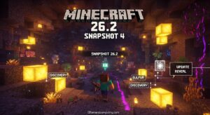 Minecraft 26.2 Snapshot 4 (June 2026) Sulfur Biome Changes