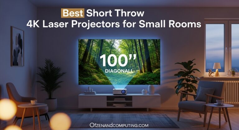 10 Best Short Throw 4K Laser Projectors for Small Rooms (June 2026)