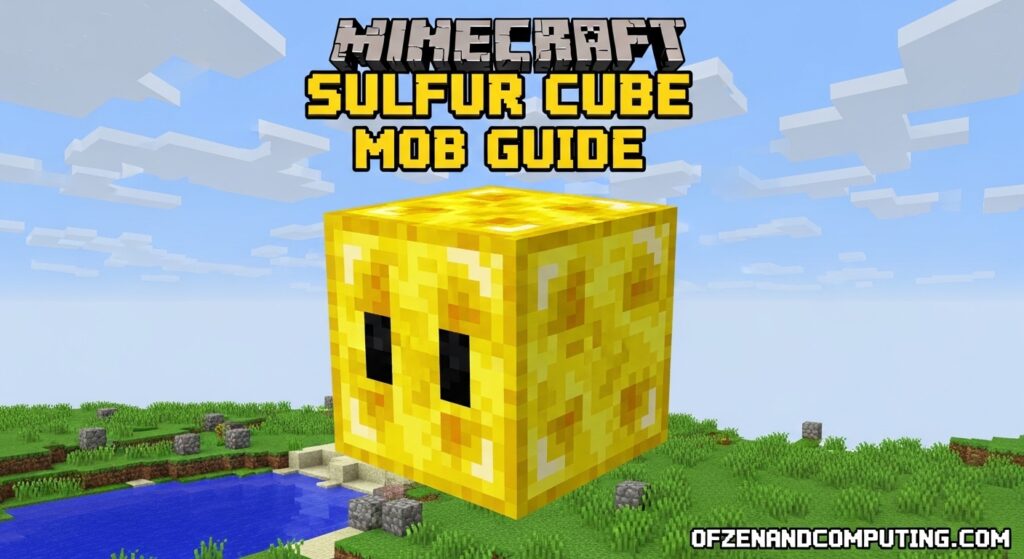 Minecraft Sulfur Cube Mob Guide (June 2026) Location