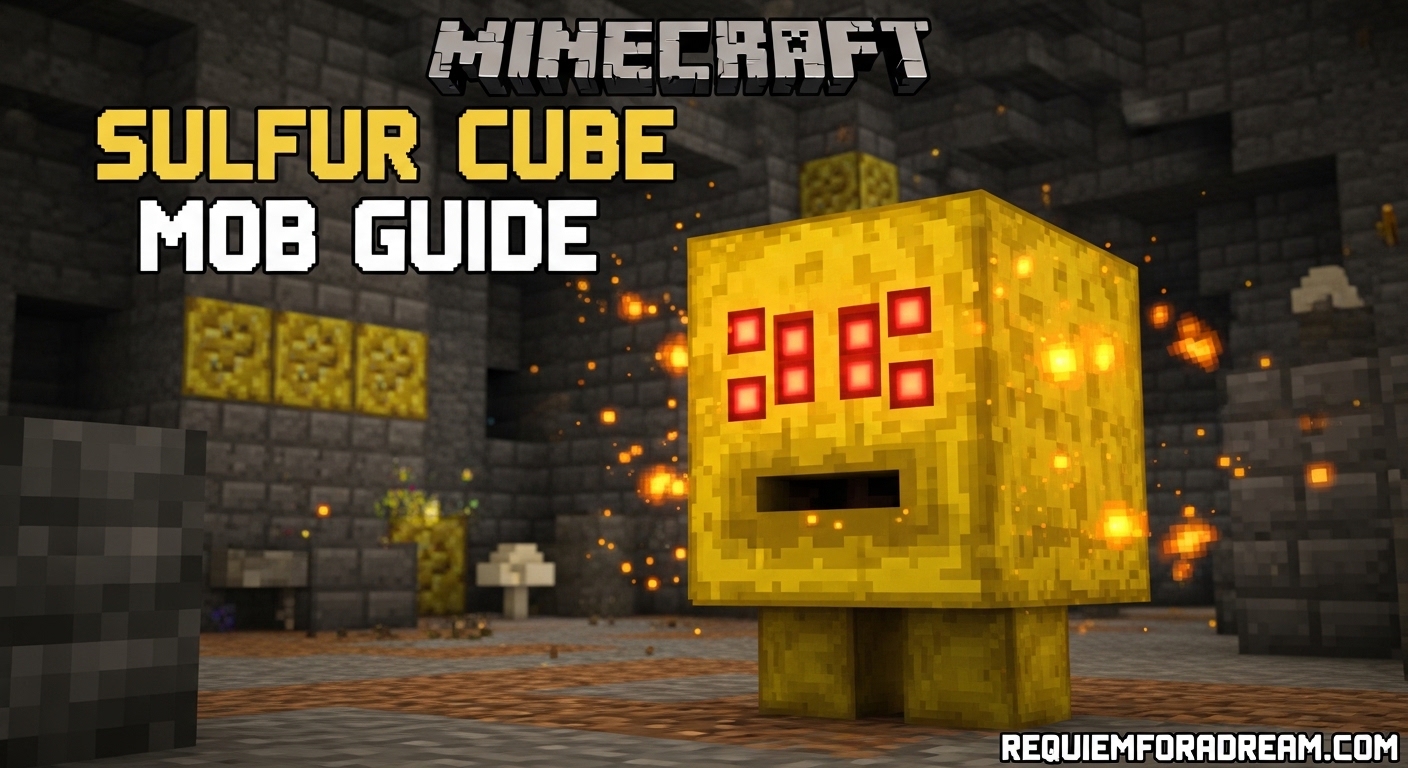 Minecraft Sulfur Cube Mob Guide (June 2026) Location