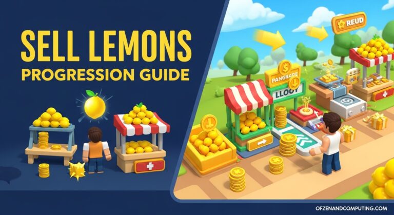 Sell Lemons Progression Guide (June 2026) Tips to Progress Fast