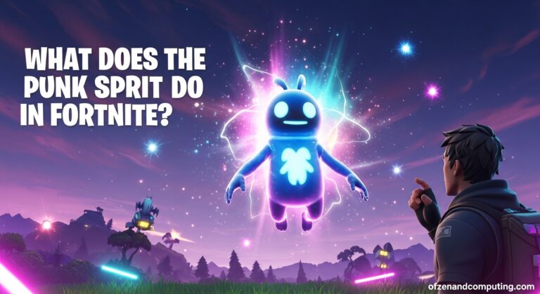 What Does the Punk Sprite Do in Fortnite (June 2026) Explained
